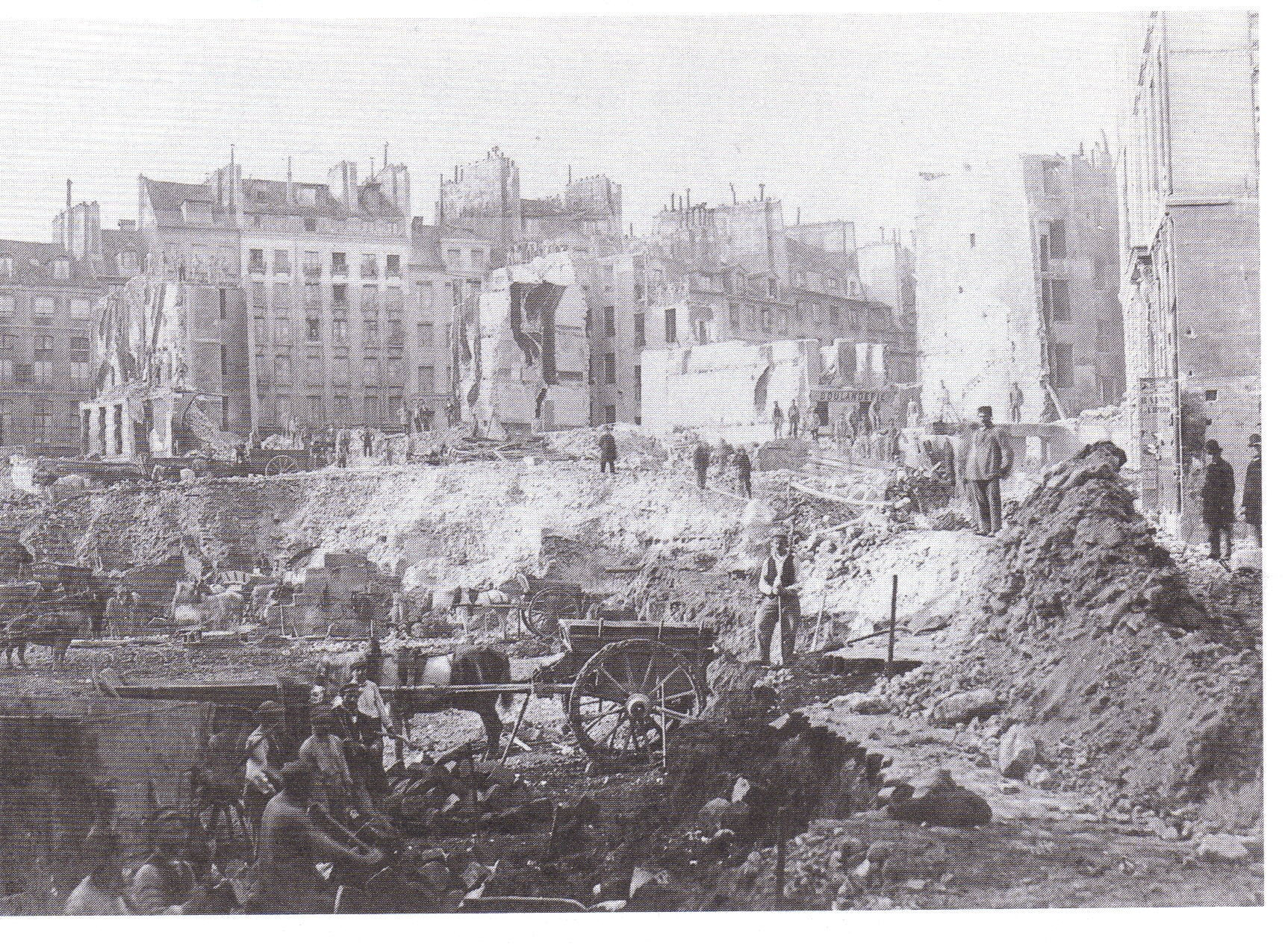 1879 - Le percement de l'Avenue de l'Opéra - Paris Unplugged