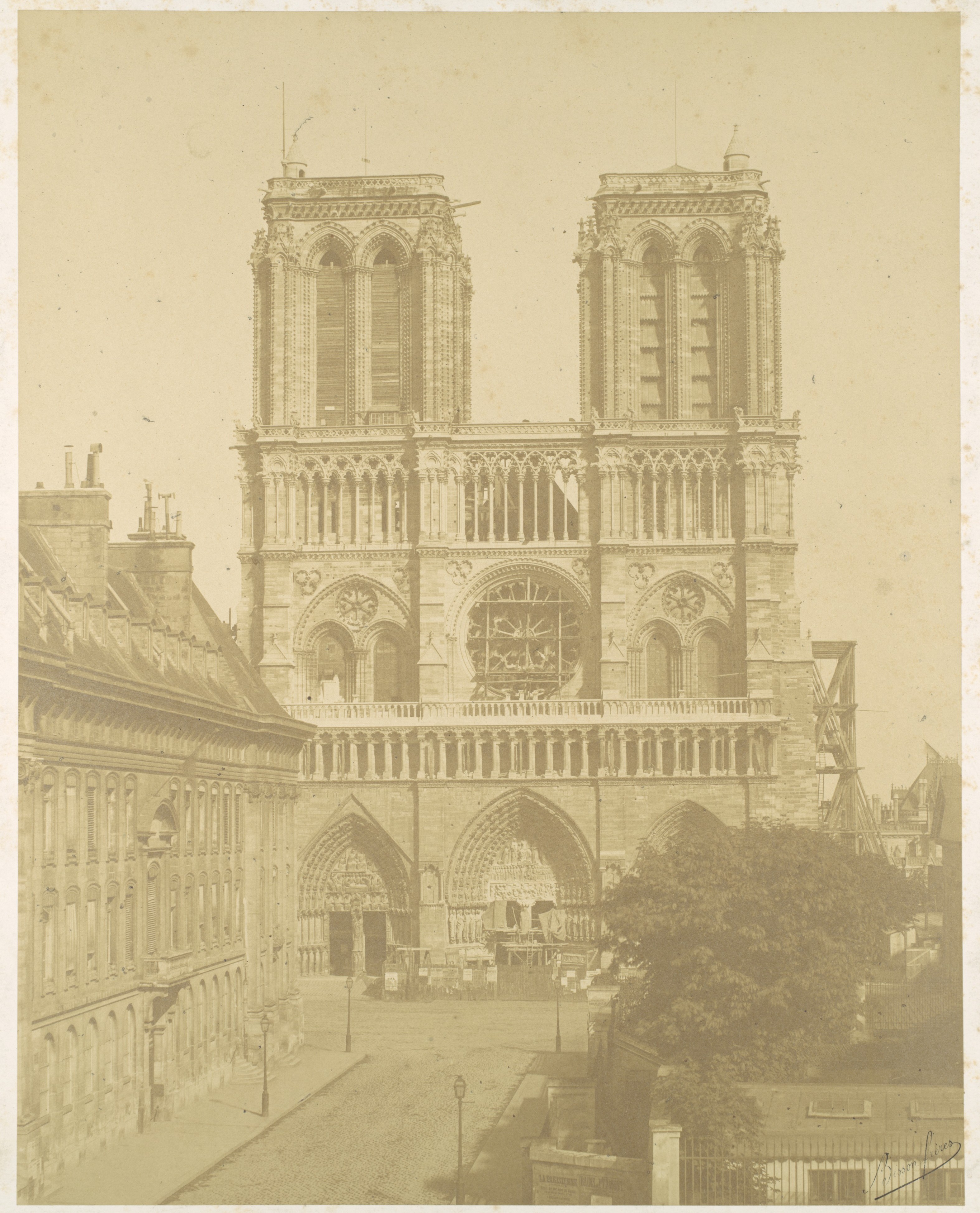 Notre Dame de Paris 1850 2 - Paris Unplugged