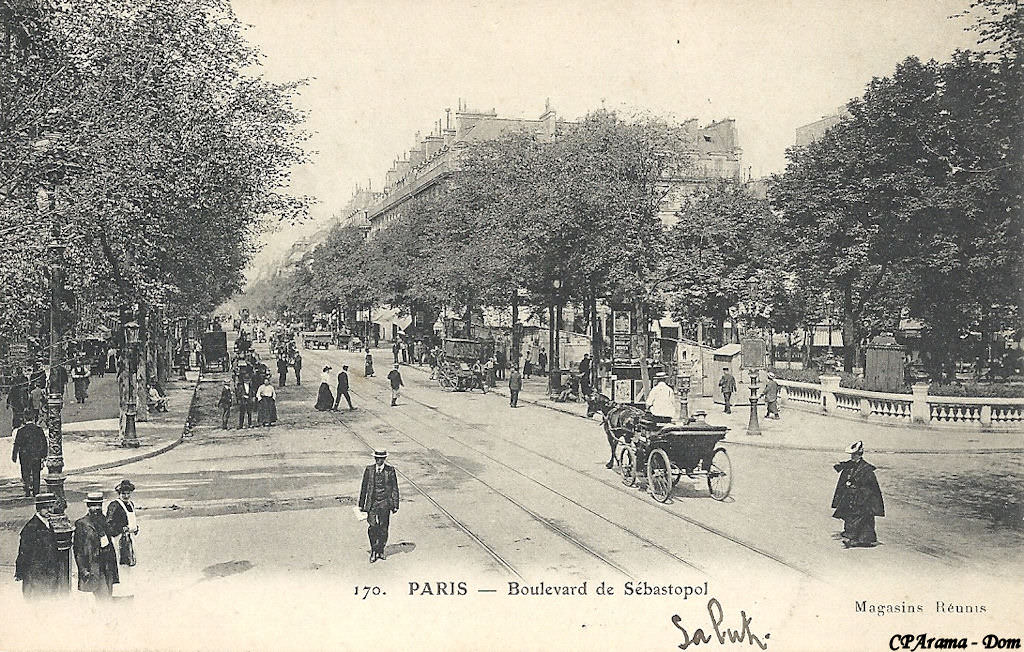 1858 - Le Boulevard de Sébastopol - Paris Unplugged